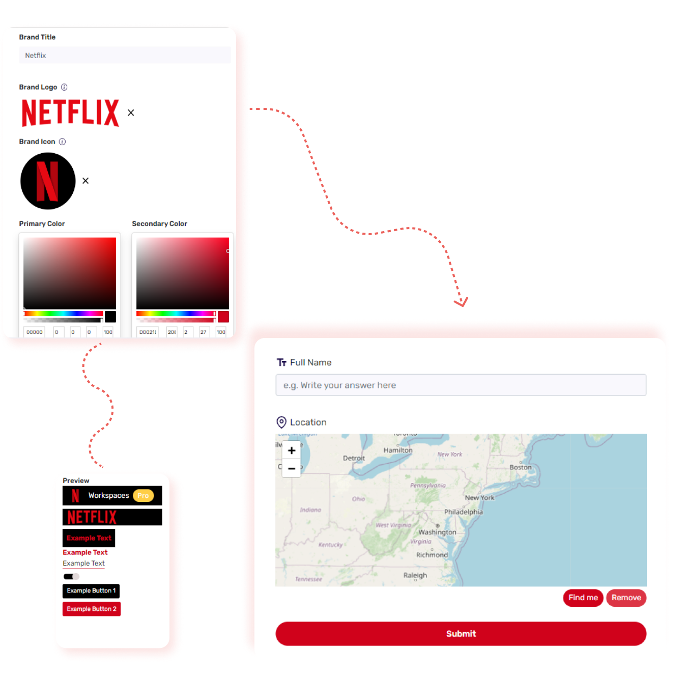 Customizable online form builder | Create free online forms | Retable